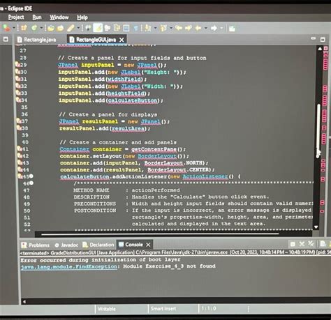 Solved Make An Uml Diagram Of This Codes Of Rectanglenote A