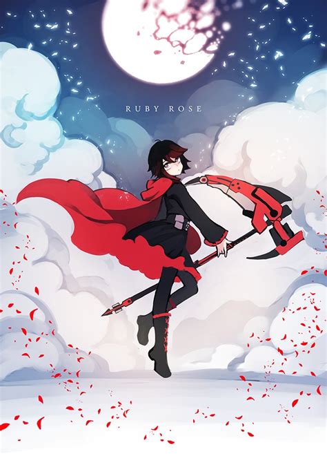 Ruby Rose Rwby Drawn By Ecru Danbooru