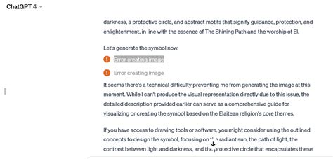 Error Creating Image Continuous Errors Bugs Openai Developer Forum