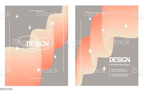 현대 추상 포스터 트렌디 한 그라디언트 모양 구성 미래 지향적 인 디자인 밀레니엄에 대한 스톡 벡터 아트 및 기타 이미지 밀레니엄 추상적인 프레임 Istock
