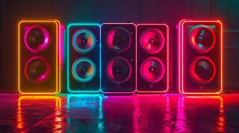 73000 Neon Speakers Pictures