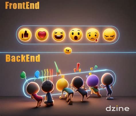 vinay burra on linkedin frontend vs backend the whole story what users experience 😍😊😱😢😡…