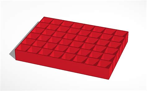 3d Design Plant Grid Tinkercad