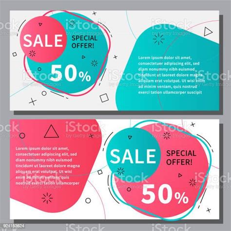 평면 선형 승진 리본 배너 가격 태그 스티커 배지 포스터 벡터 일러스트입니다 가격에 대한 스톡 벡터 아트 및 기타 이미지 가격 개성 개념 광고 Istock