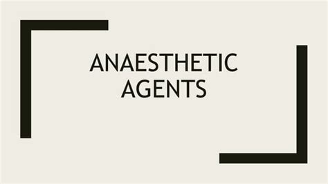 Anesthesia General Anaesthesia Pptx
