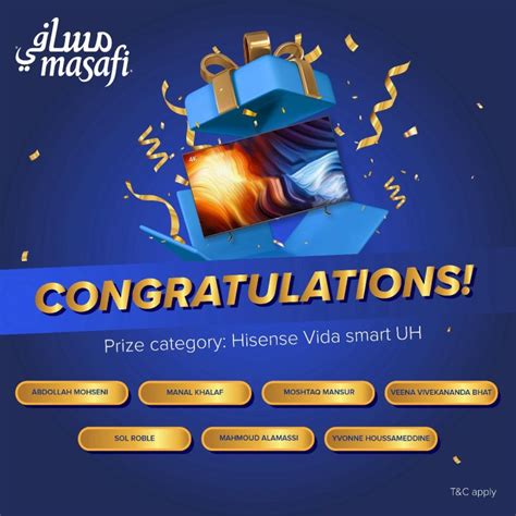 Masafi Llc On Linkedin Masafi Shopscanwin Winners Congratulations