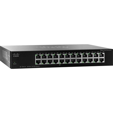 Cisco 24 Port Unmanaged Switch SF112 24 NA Discontinued VoIP Supply