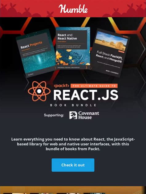 Humble Bundle Get The Ultimate Guide To Reactjs Development Milled