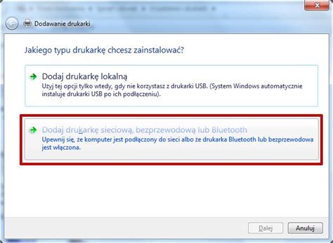 Instalacja Drukarki Udostępnionej Przez Ipp Internet Printing Protocol