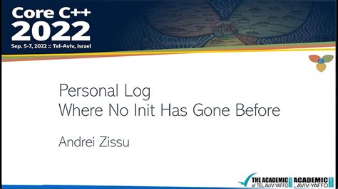 Personal Log Where No Init Has Gone Before Youtube