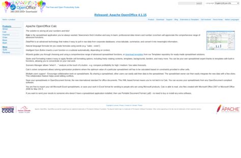 Dirigible Vs Apache OpenOffice Calc Professional Software Comparison Sugggest