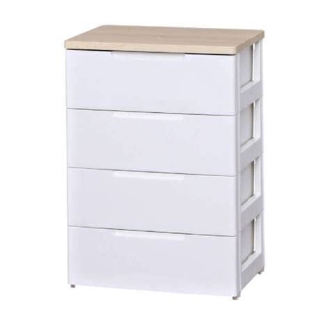 아이리스 우드탑 4단 레일 서랍장 홈플러스