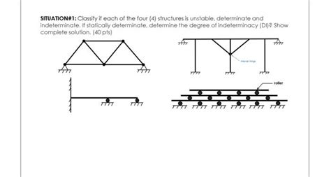 solved situation 1 classify if each of the four 4