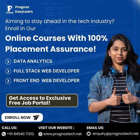 Prognoz Technologies Pvt Ltd On Linkedin Techcareers Onlinelearning Placementguarantee