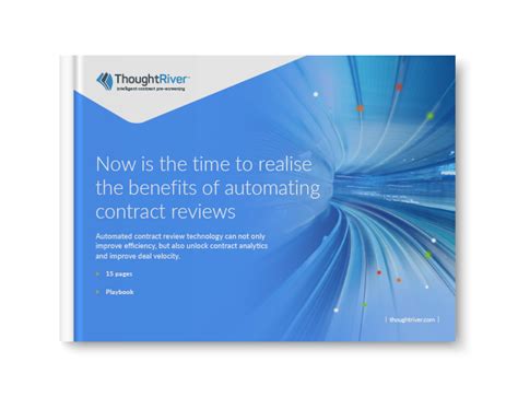 Automated Contract Review Playbook Thoughtriver