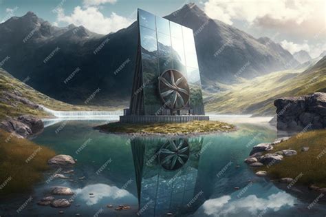 Premium Ai Image Generative Ai Sustainable Development And Renewable