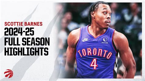 Scottie Barnes 2024 25 Full Season Highlights Youtube