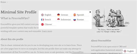 how to implement automatic translation on processwire cms
