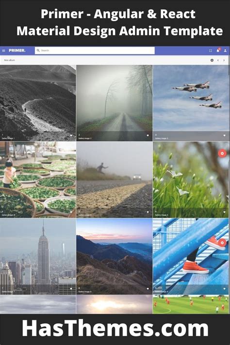 Primer Angular And React Material Design Admin Template