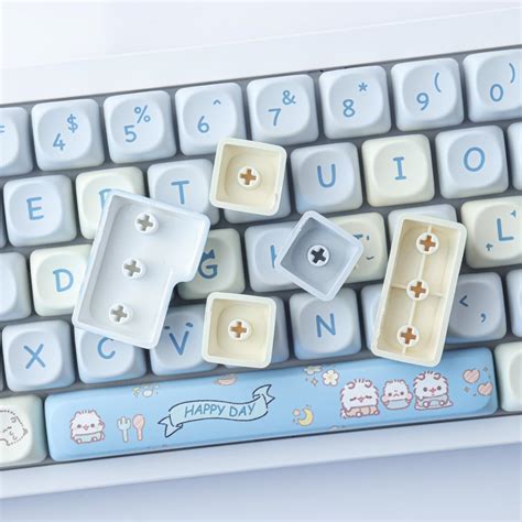 Yunzii Cutie Kitty Keycap Set Yunzii Keyboard
