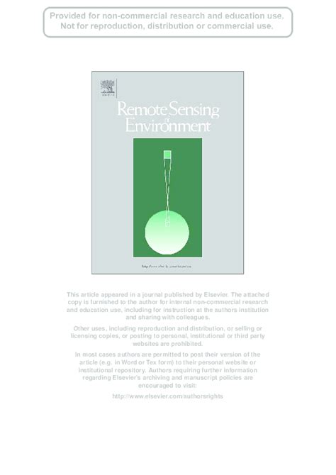 Pdf Toward The Estimation Of River Discharge Variations Using Modis Data In Ungauged Basins