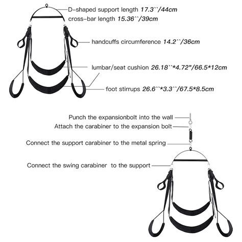 Holds To 800 Lbs 360° Swivel Sex Ceiling Swing Sex Furniture Hub