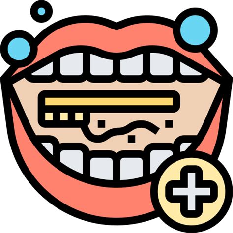 Teeth Cleaning Meticulous Lineal Color Icon