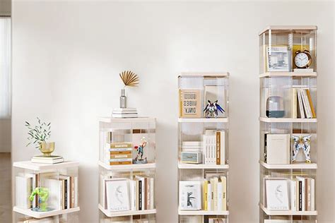 책장 투명 회전 책장 책꽂이 오늘의집 쇼핑