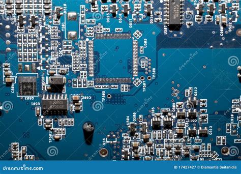 Computer Circuit Stock Image Image Of Hardware Electronics 17427427