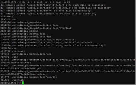 Disk Usage Analyser General Discussion Dietpi Community Forum
