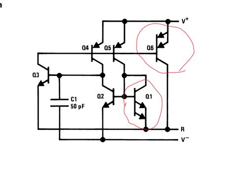 Are These Parallel Transistors On This Internal Schematic On The Lm 334