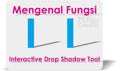 Mengenal Fungsi Interactive Drop Shadow Tool Didalam Coreldraw Mp Tutorial Desain Grafis