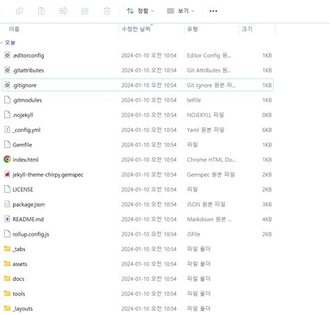 Windows에서 깃헙 블로그 만들기chirpy Theme 2 Chirpy 테마 적용 Kangs Blog