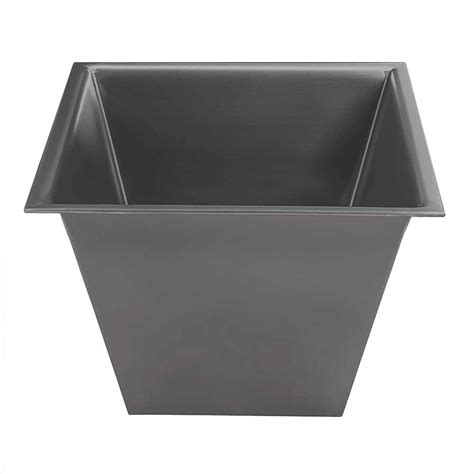 Zinc Planter Insert For Tall Square And Tapered Square Uk