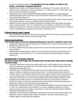 IEP CHEAT SHEET By Masiel S Creative Corner TPT