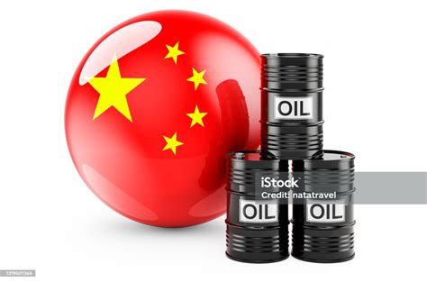 중국 국기와 오일 배럴 중국 개념의 석유 생산 또는 무역 흰색 배경에 고립 된 3d 렌더링 가격에 대한 스톡 사진 및 기타 이미지 Istock