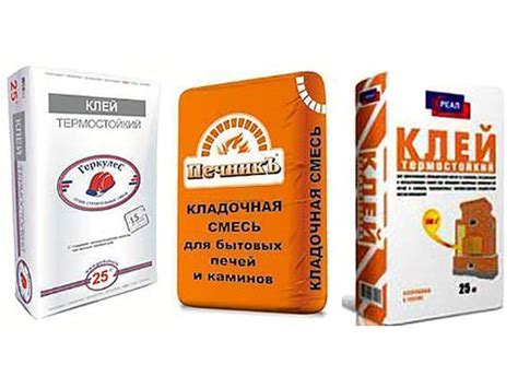 Герметик для каминов и печей: жаростойкий огнеупорный плиточный клей