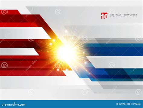 Template Header And Footers Red Vertical Lines Pattern With Sparkle And Bokeh Background With
