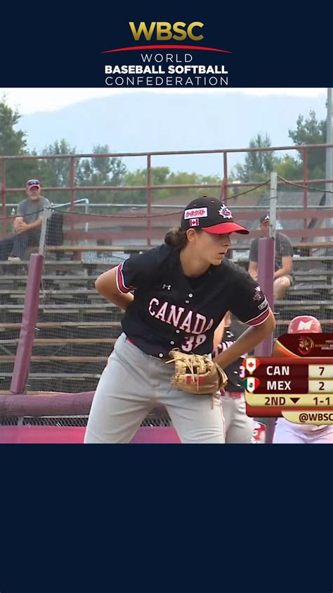 독특한 투구폼 삼구삼진 잡는 캐나다 여자 야구 대표팀 Wbsc 세계야구소프트볼연맹 여자야구월드컵 오늘의 숏 Beta