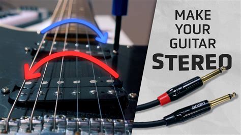 Wire Your Own STEREO Guitar Stereo Switch Mod YouTube