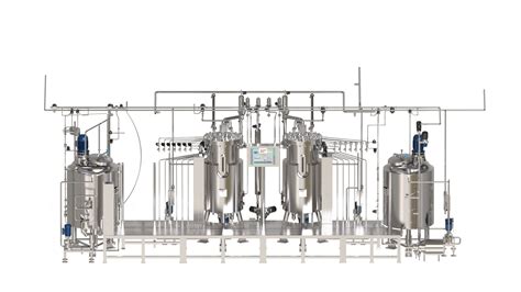 Cell Culture Bio Reactors System Mgt Stainless Steel Tanks And Road