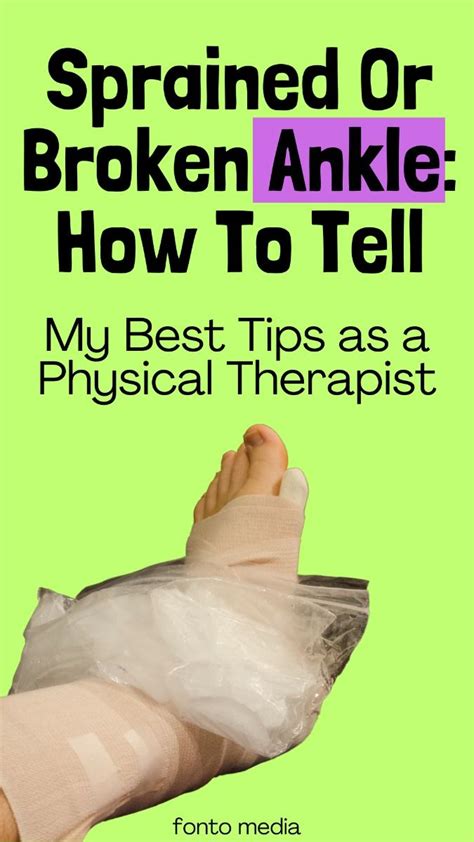 Sprained Ankle Vs Broken Ankle How To Tell Sprained Ankle Broken