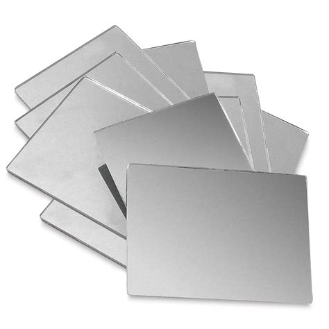 Glass Craft Mirrors Rectangle Mirrors 3 X 4 Pkg Of 10 Blick Art Materials