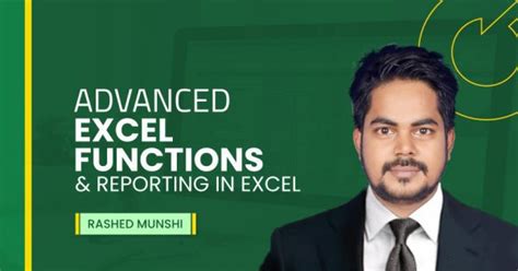 Advanced Excel Functions And Reporting In Excel Ecdl