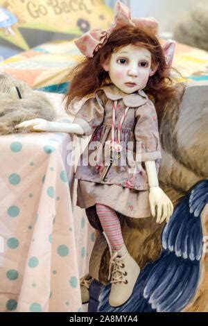 Beautiful Art Doll Stock Photo Alamy