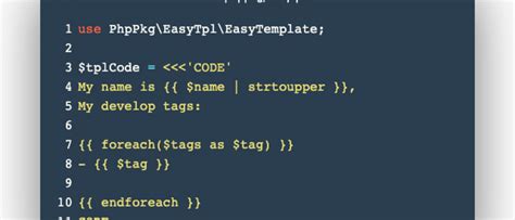 Easytpl 简单快速的 Php 模板引擎 个人文章 Segmentfault 思否 Easytpl 简单快速的 Php 模板引擎 个人文章 Segmentfault 思否