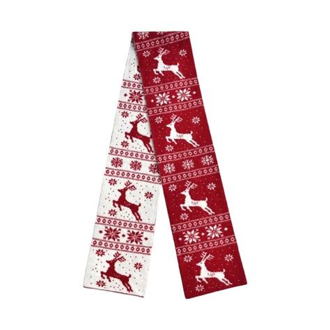 Écharpe De Noël Rouge Chaude Et Confortable Latelier Du Foulard
