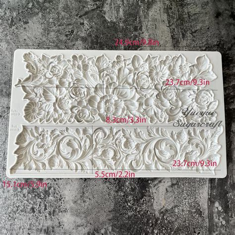 Flower Silicone Resin Mold Color Bloom Crafts