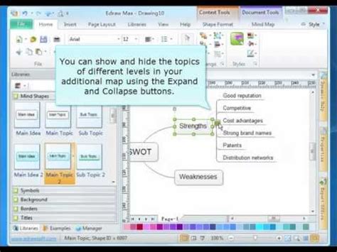 Make An Effective Mind Map With Edraw Freeware Mind Mapping Tutorial