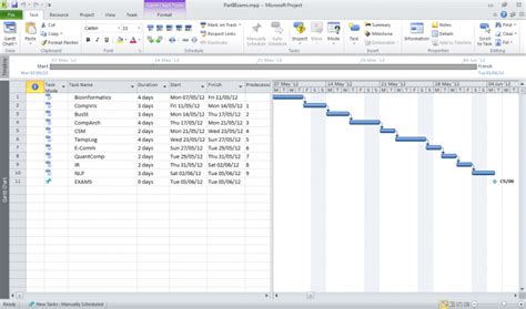 How To View Gantt Chart In Ms Project Spanishetp